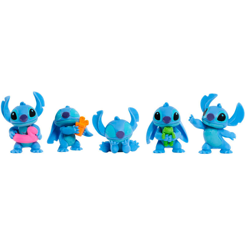 Regali & Gadget: Disney Stitch set 5 figure